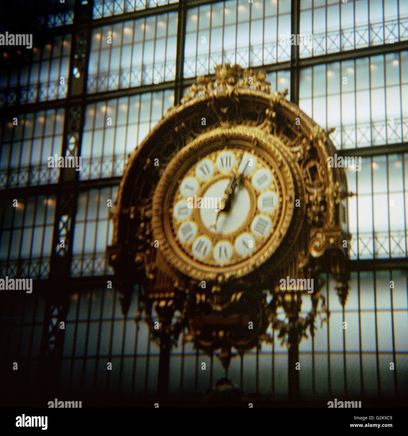 Fancy Clock, Paris, France Stock Photo - Alamy