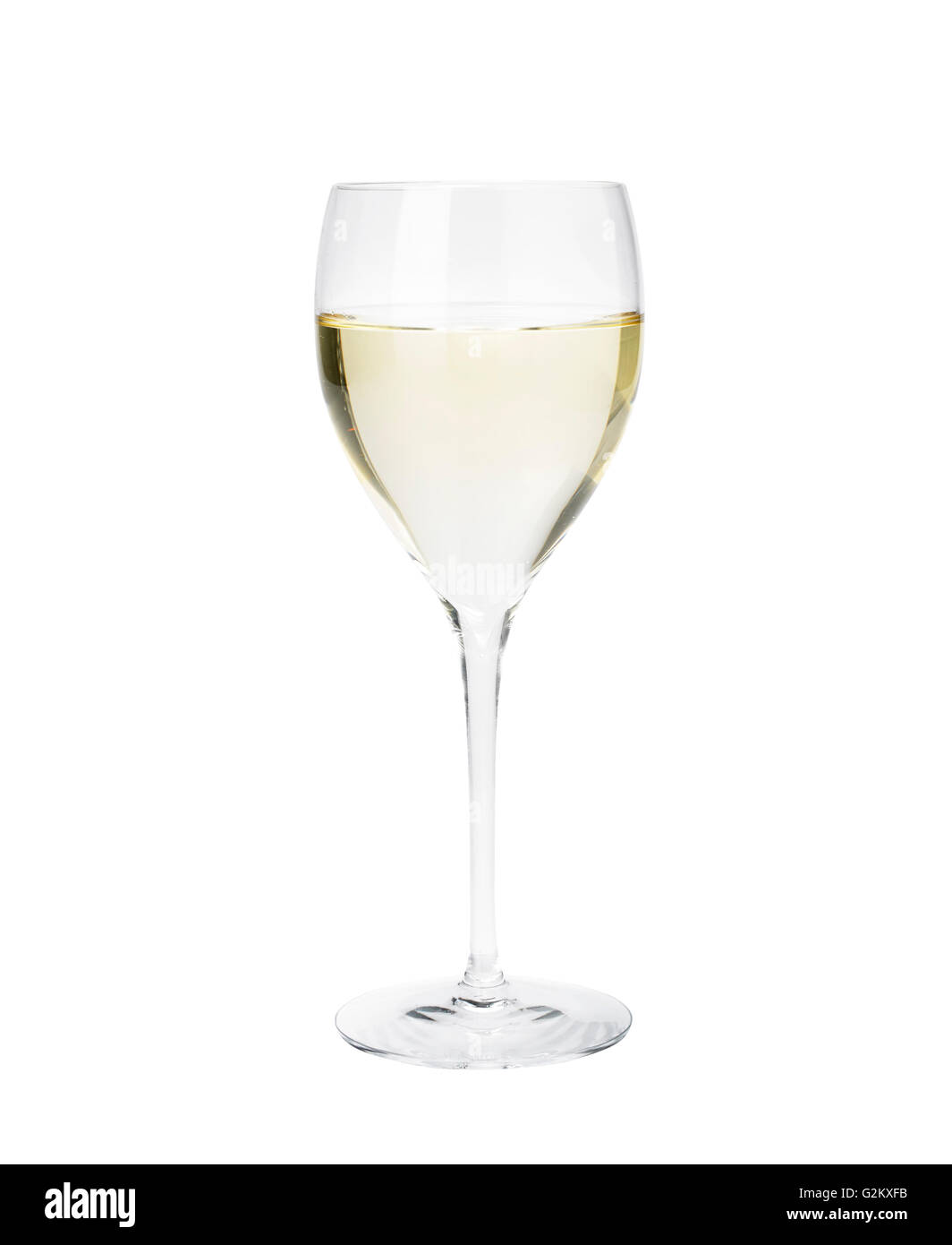 Glass of white wine Stock Photo - Alamy