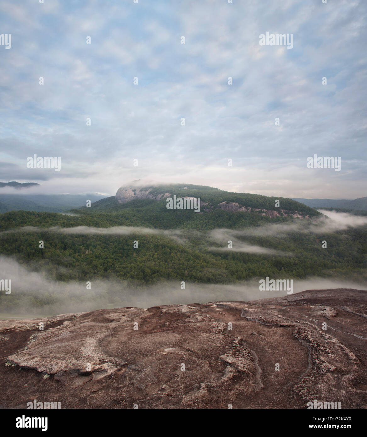 Looking Glass Rock, Appalachian Mountains, Pisgah National Forest ...