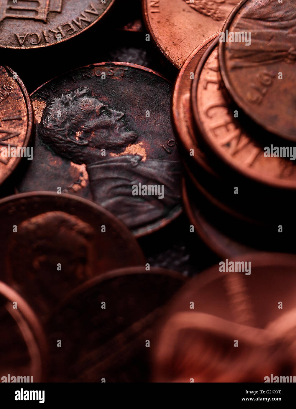 Pennies hi-res stock photography and images - Alamy