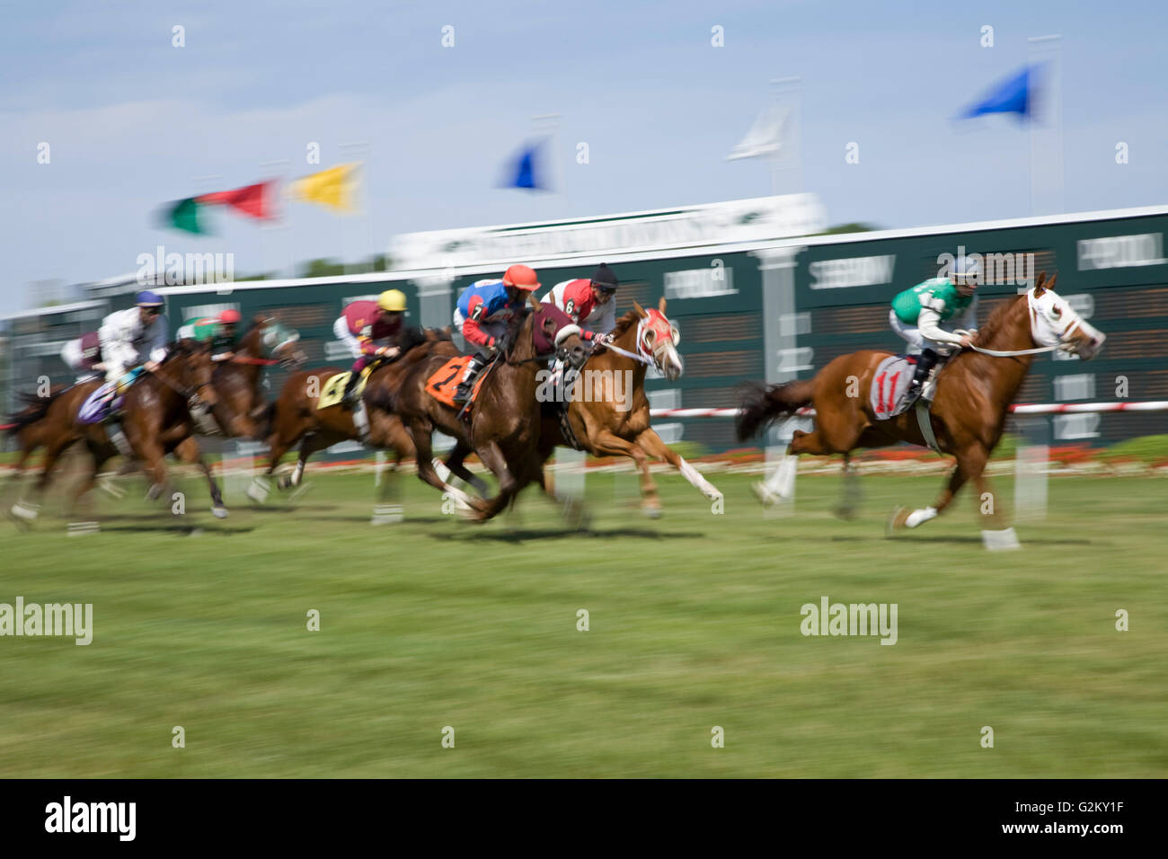 Horse racing movement hi-res stock photography and images - Alamy
