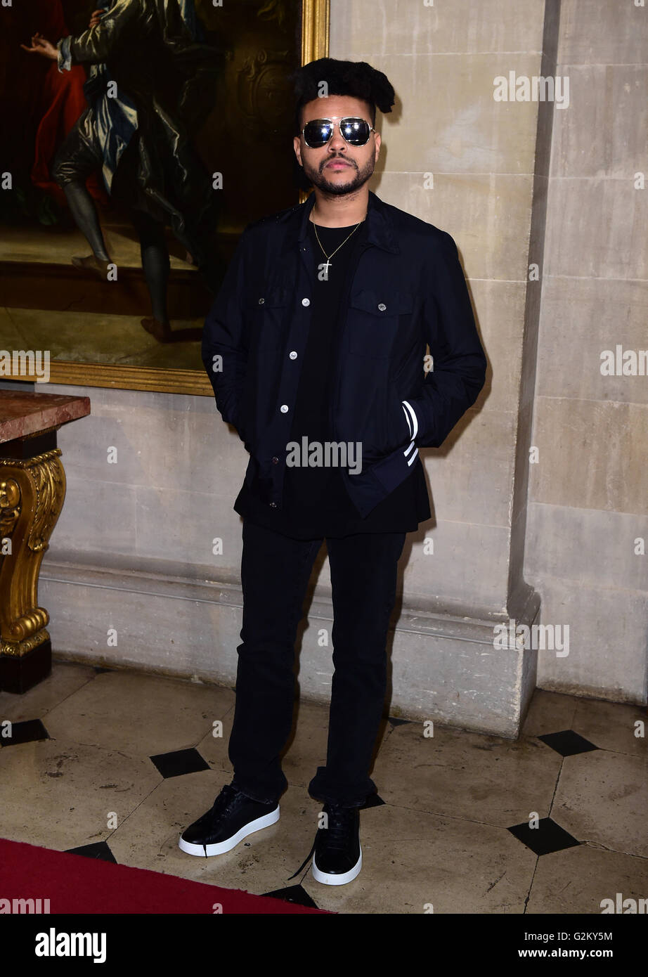Abel makkonen tesfaye aka wkend christian dior show blenheim palace hi ...