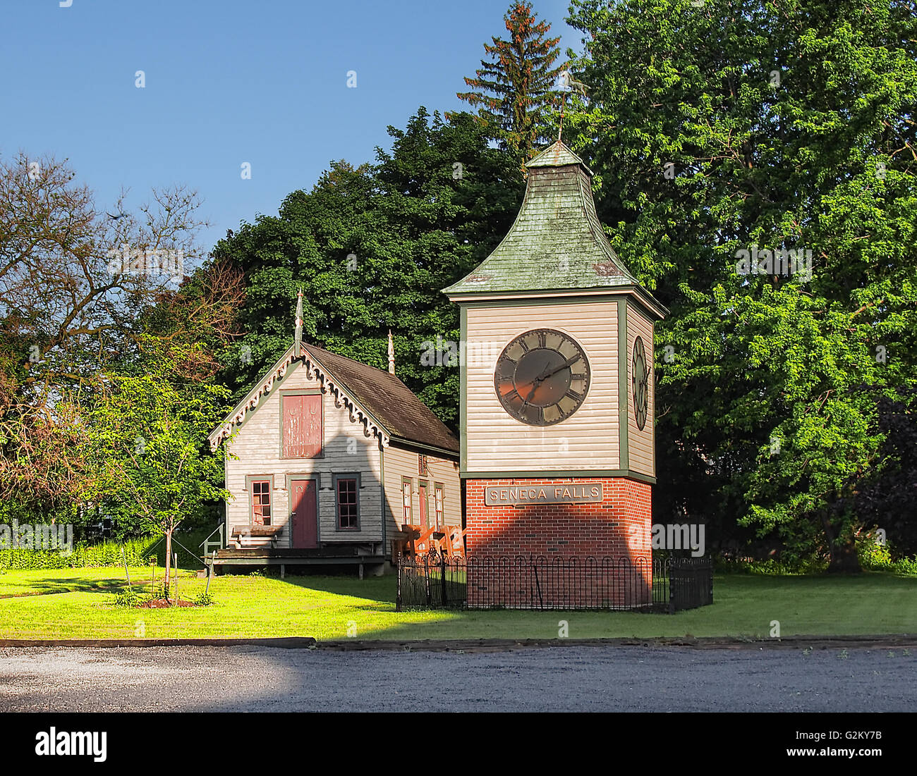 Seneca Falls Historical Society Museum Stock Photo - Alamy