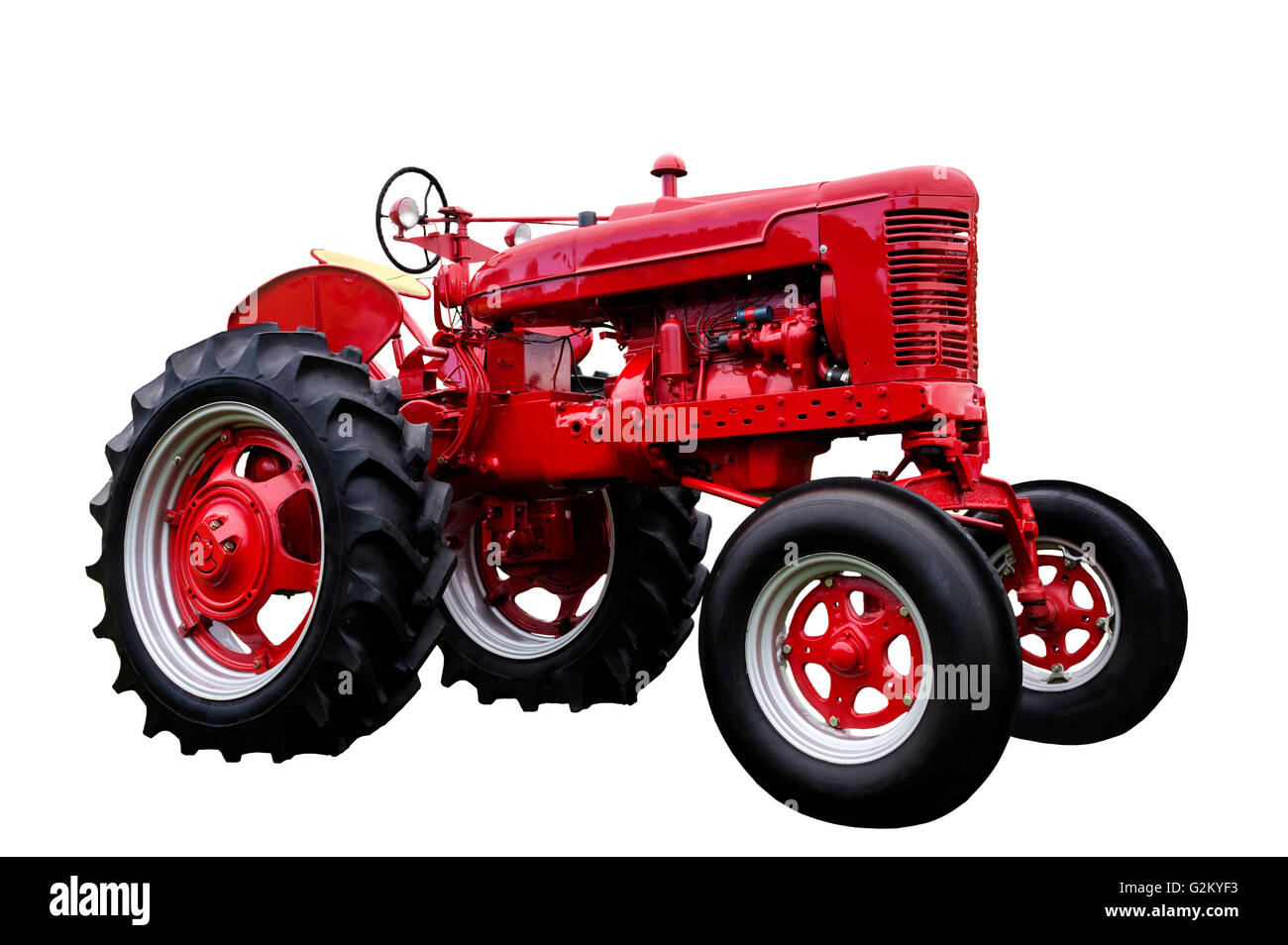 Vintage Red Tractor