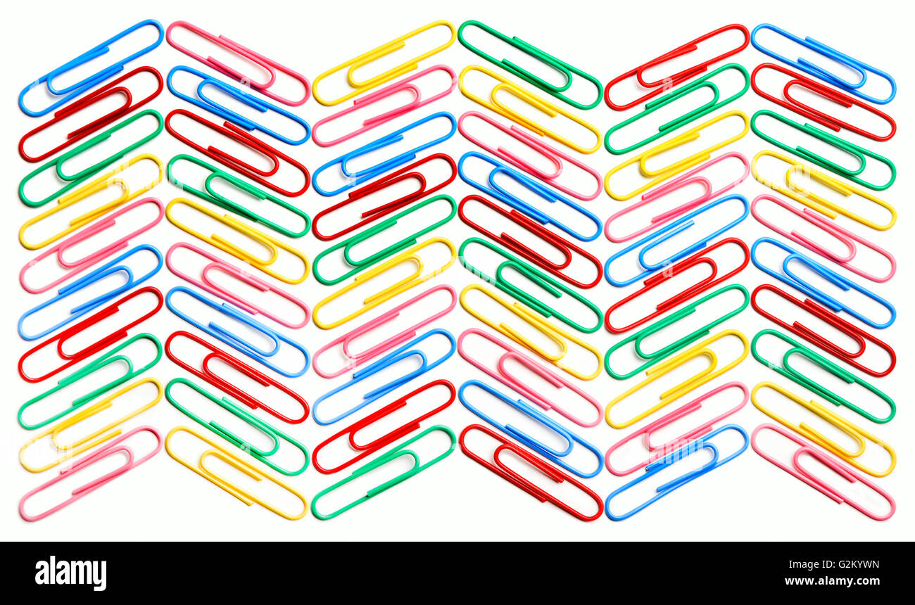 Office stationery paperclips hi-res stock photography and images - Alamy