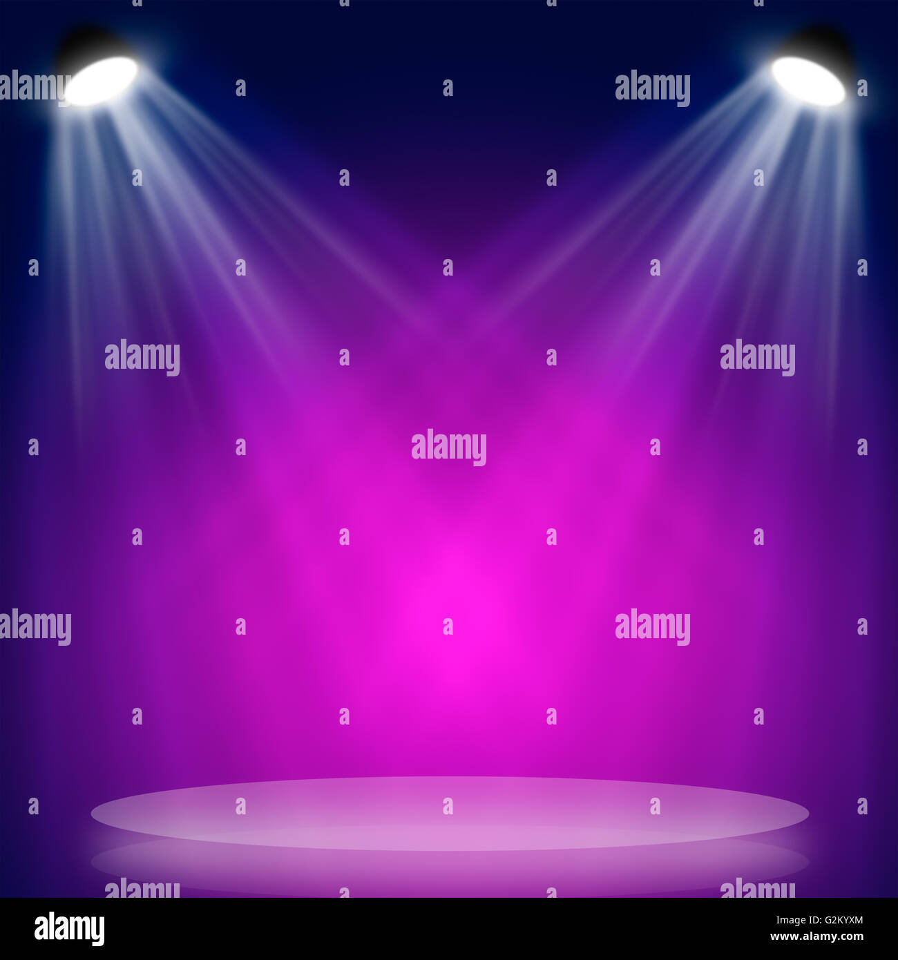 Light beam hitting at surface Stock Photo - Alamy