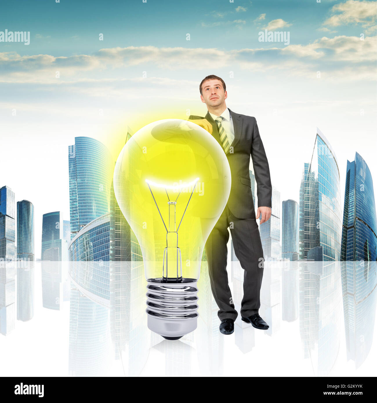 Concept of new idea Stock Photo - Alamy