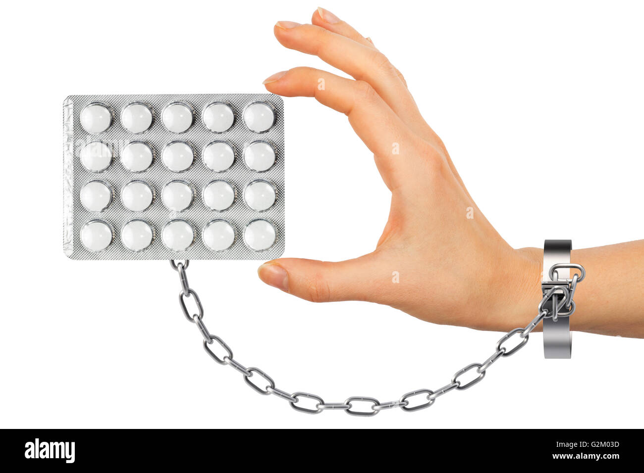 Chained hand hi-res stock photography and images - Alamy