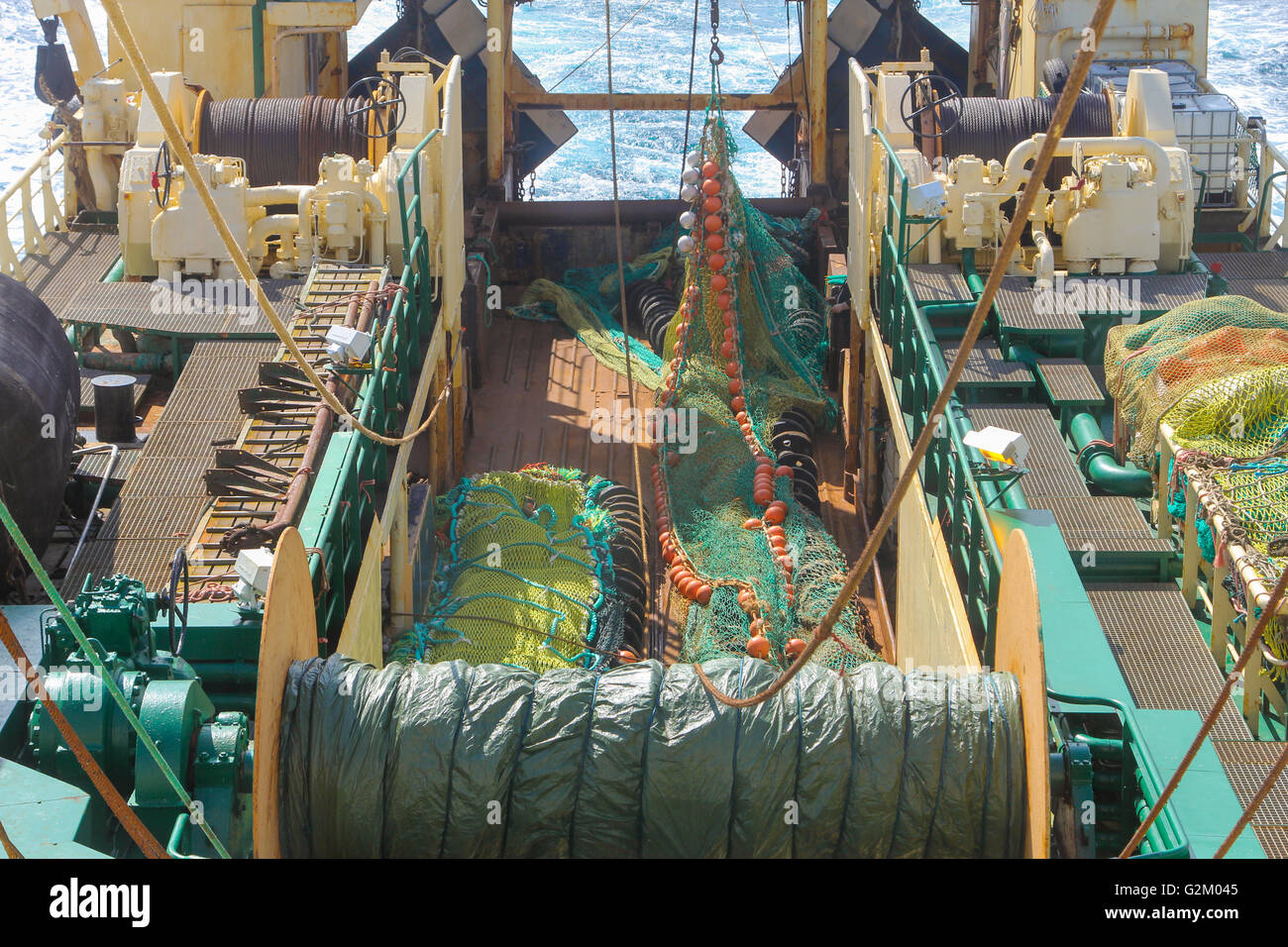 Fishing trawler deck hi-res stock photography and images - Alamy