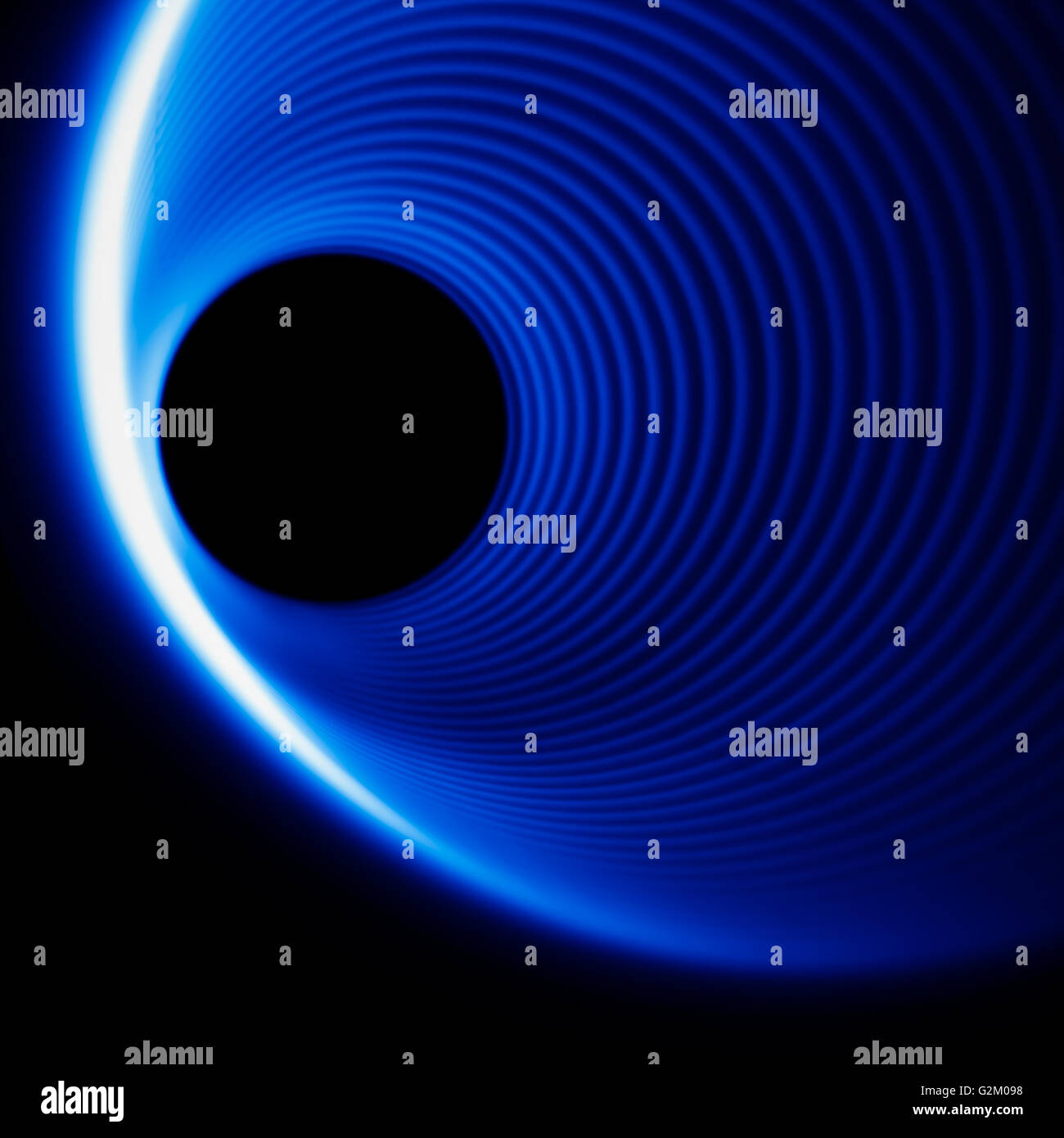 Sound waves in the dark Stock Photo - Alamy