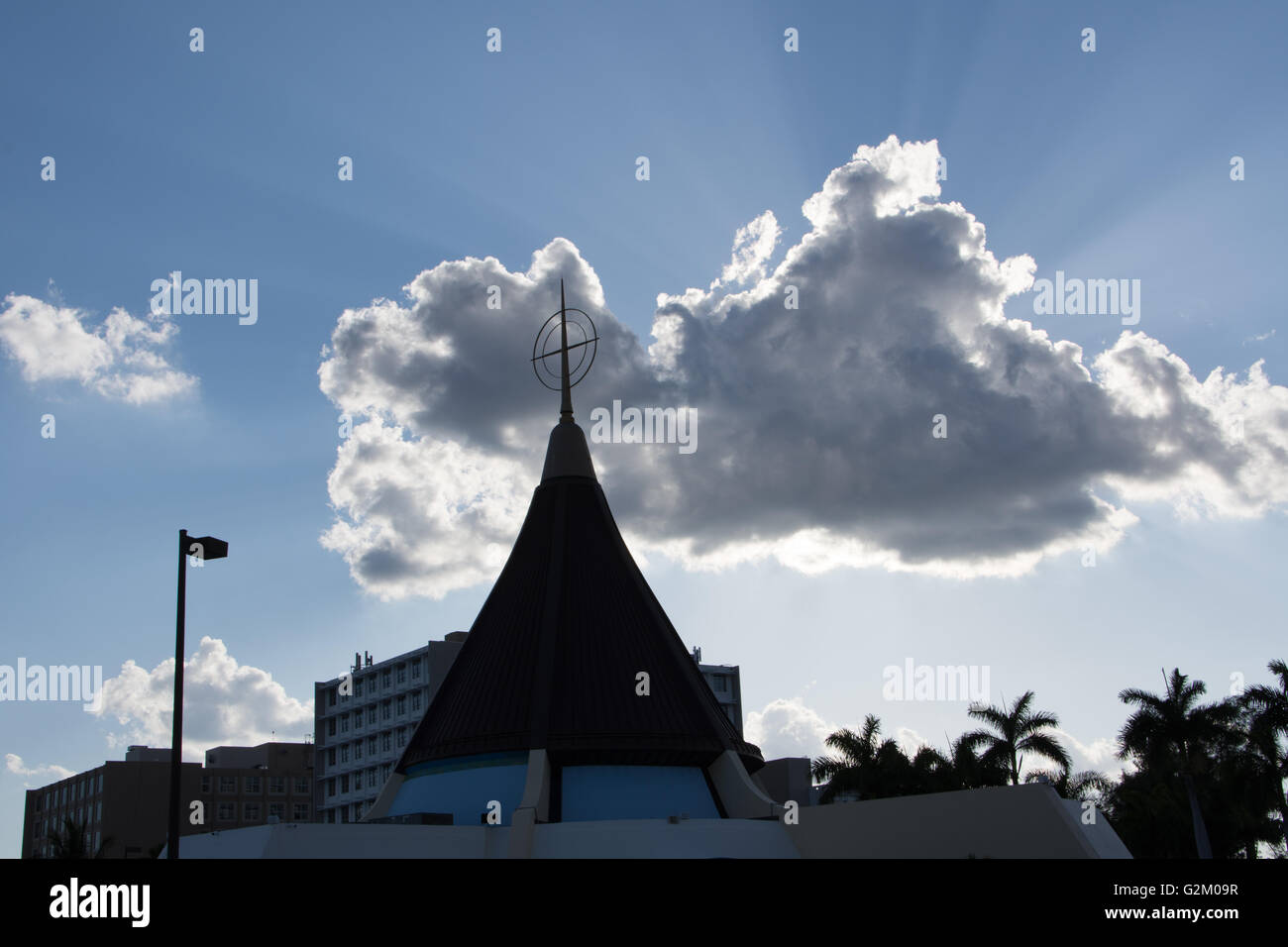Church Sky View Stock Photo - Alamy