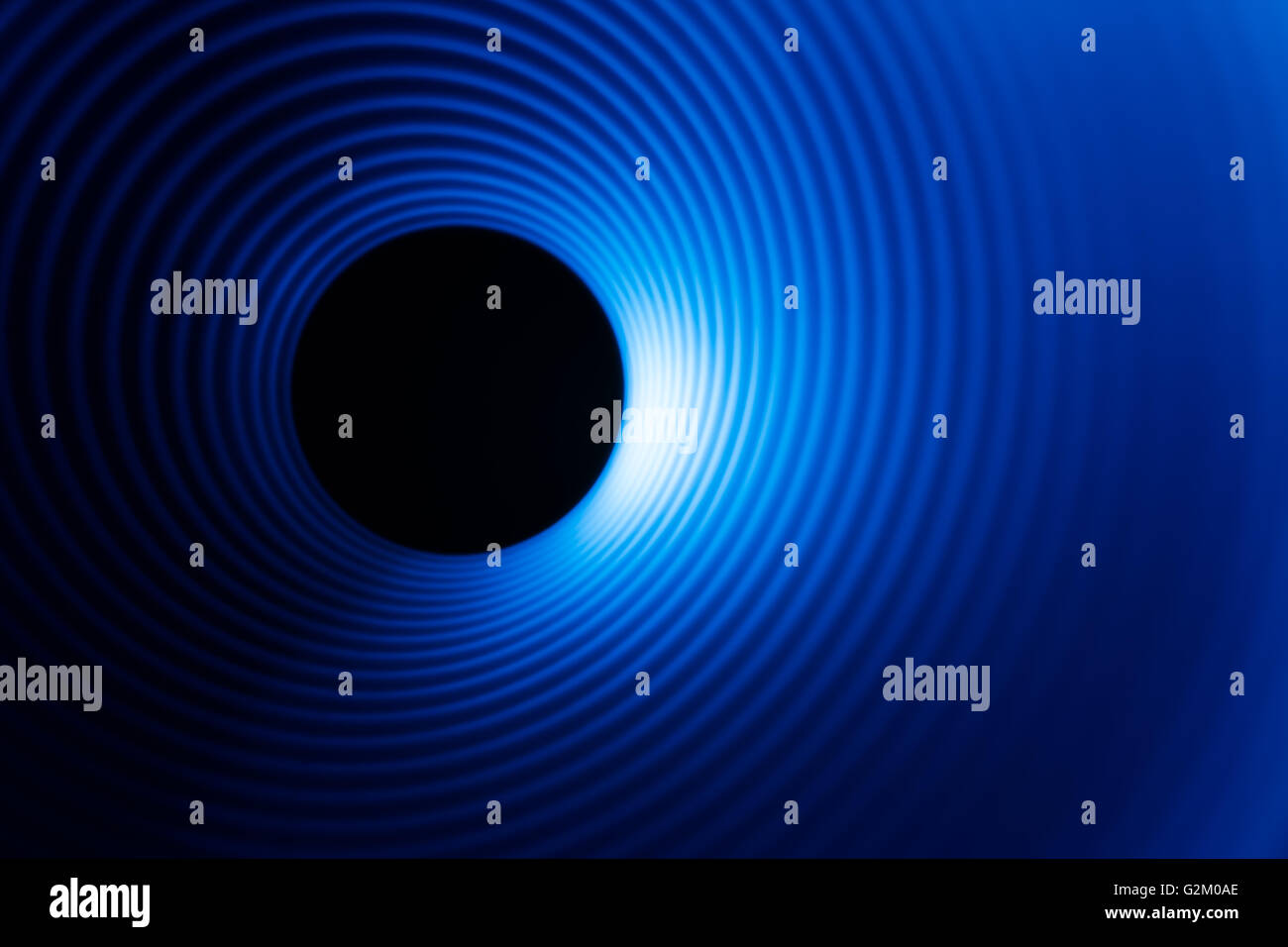 Sound waves in the dark Stock Photo - Alamy