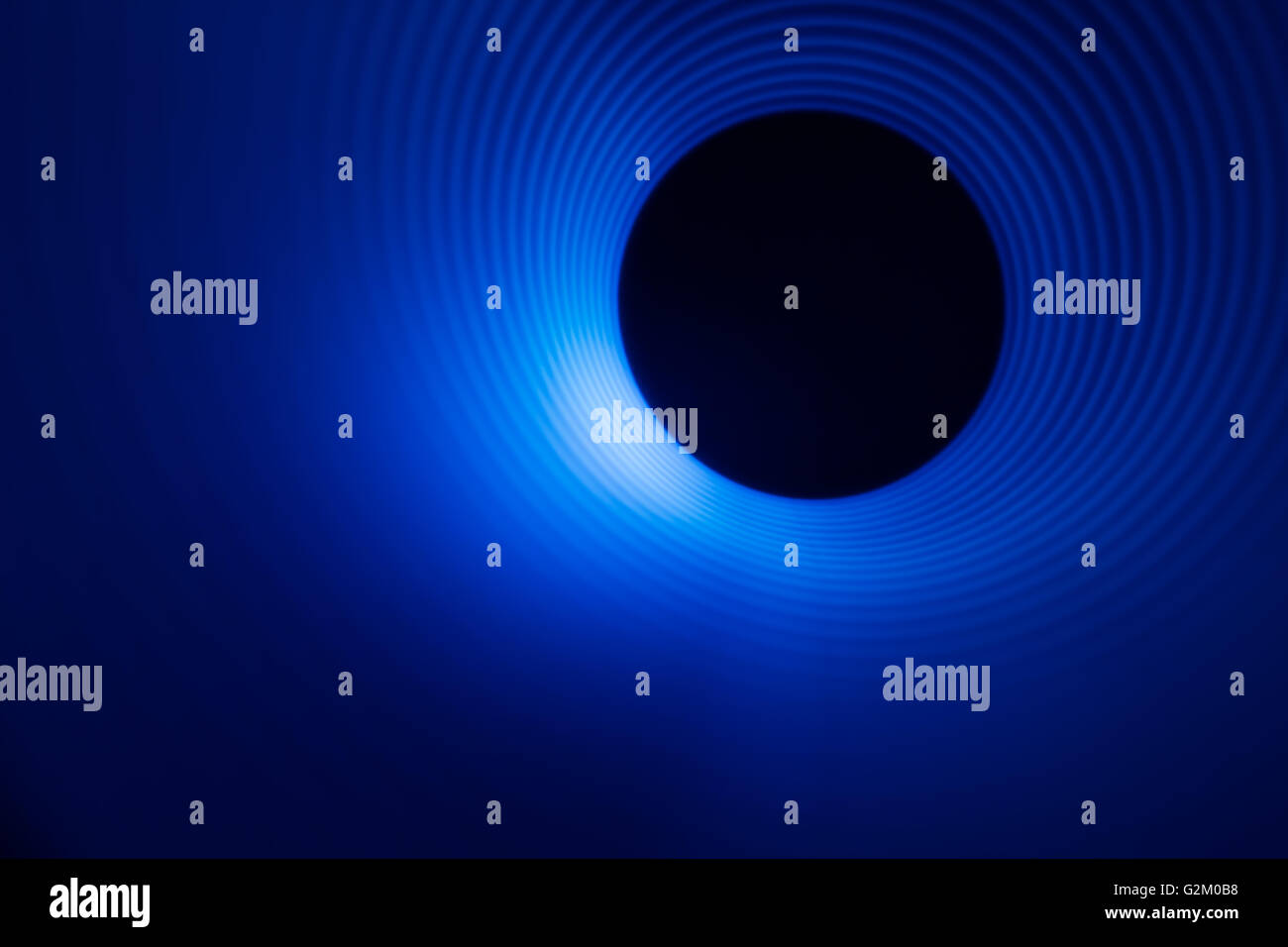 Sound waves in the dark Stock Photo - Alamy