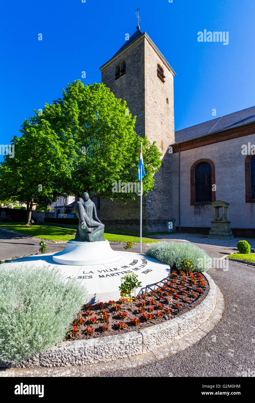 Church in Remich Stock Photo - Alamy