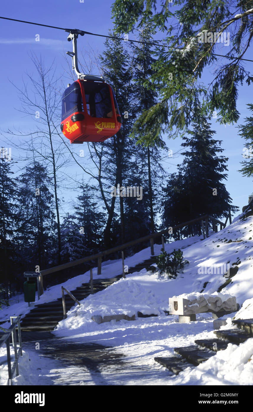 Pilatus cable car hi-res stock photography and images - Alamy
