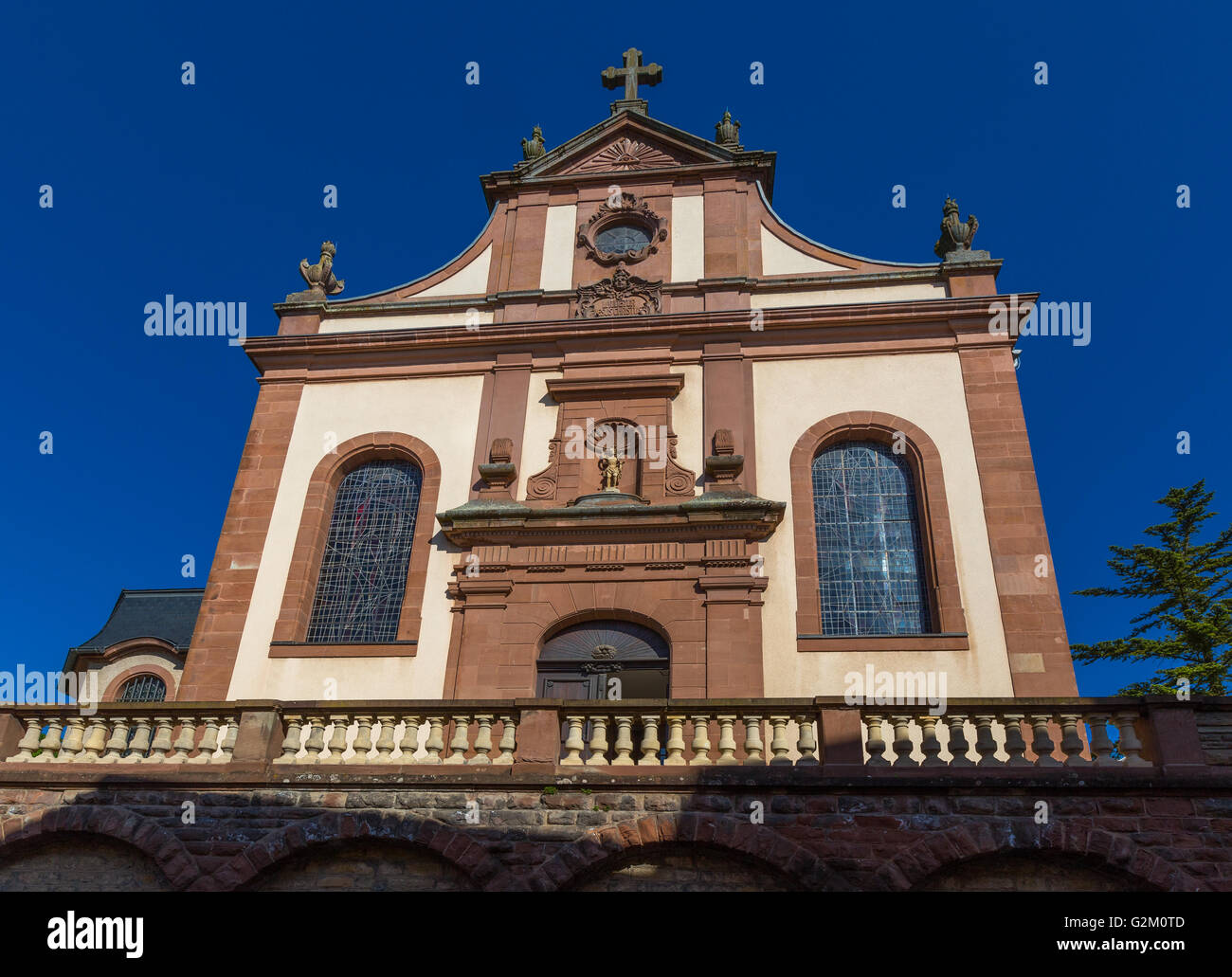 Church in Remich Stock Photo - Alamy