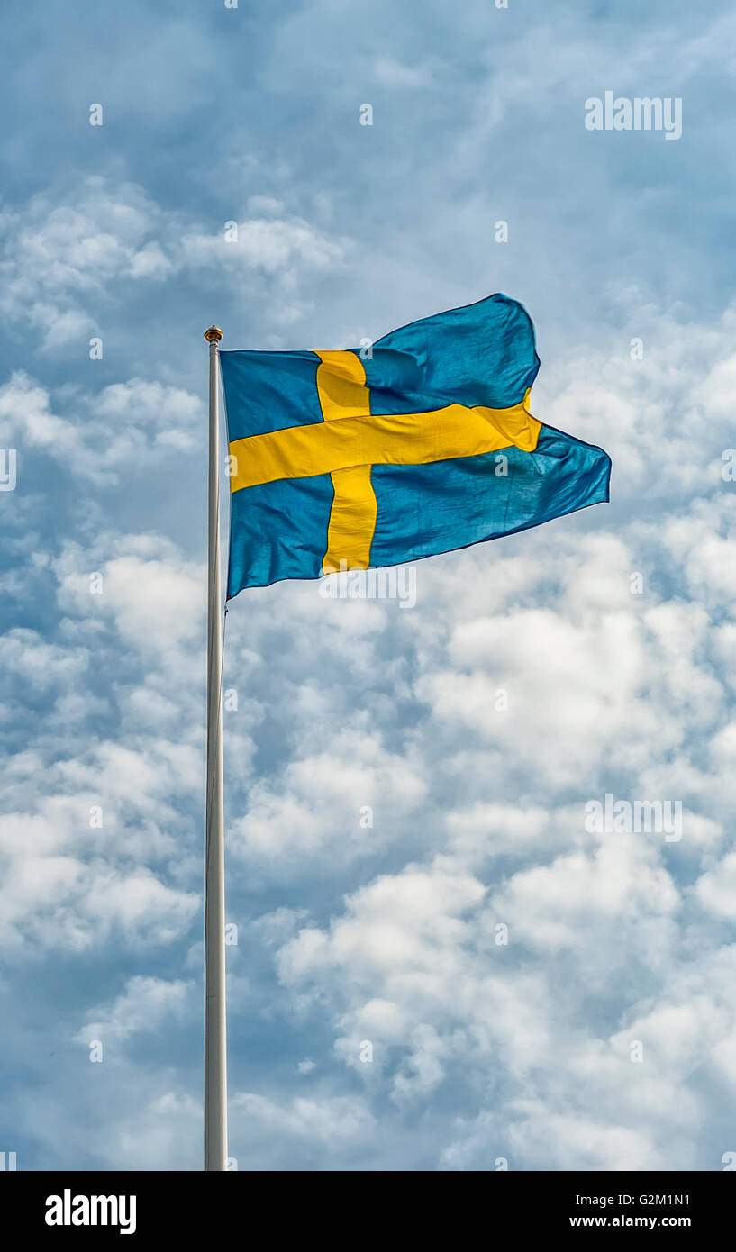 Swedish official flag hi-res stock photography and images - Alamy