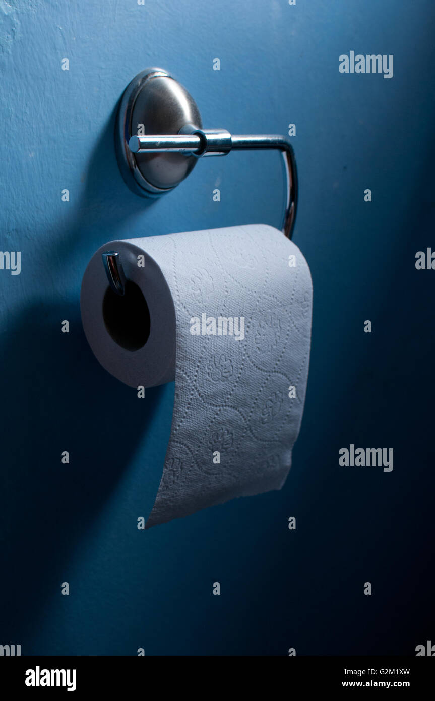Hanging toilet paper hi-res stock photography and images - Alamy