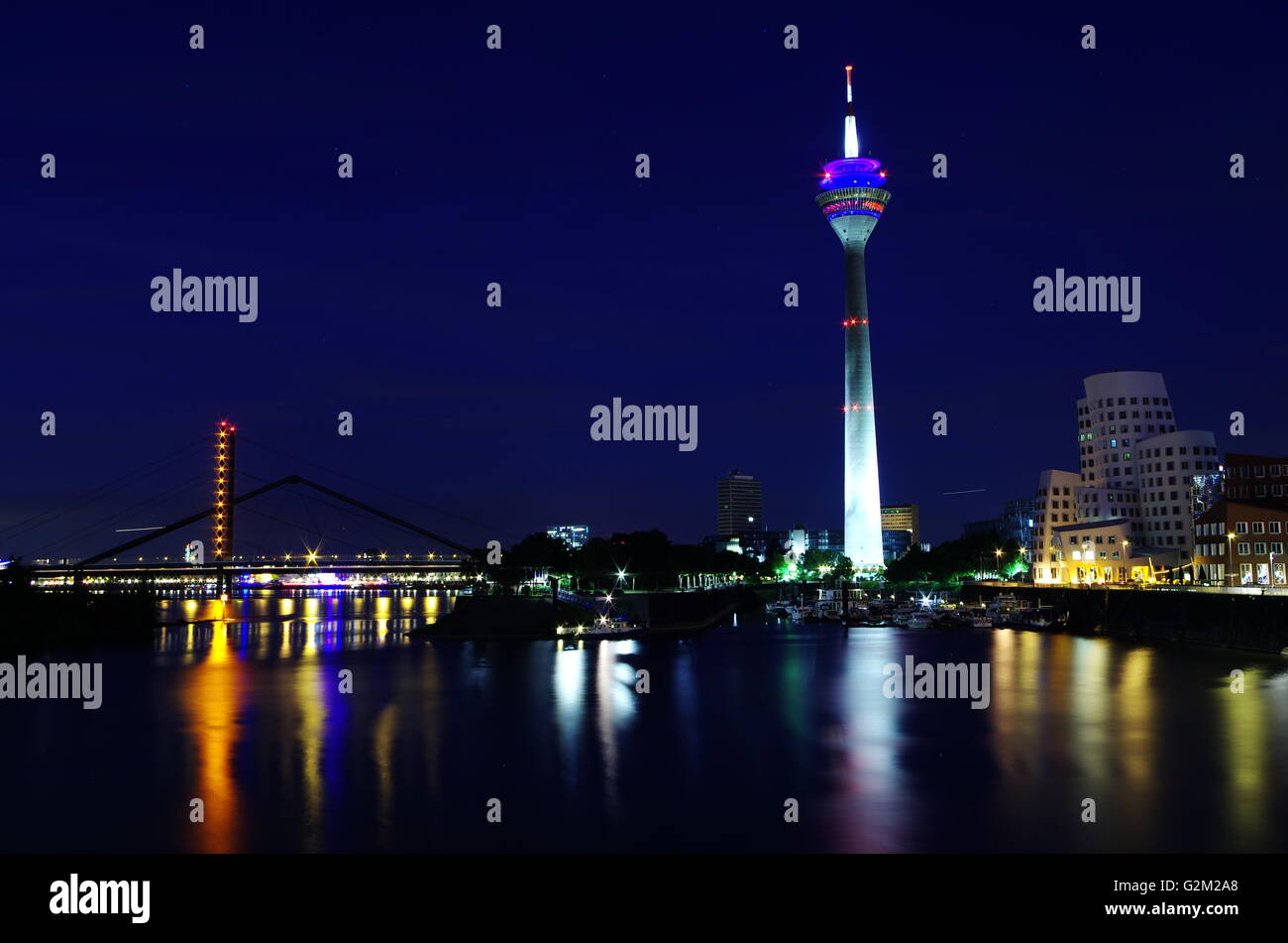 Rheinturm hi-res stock photography and images - Alamy
