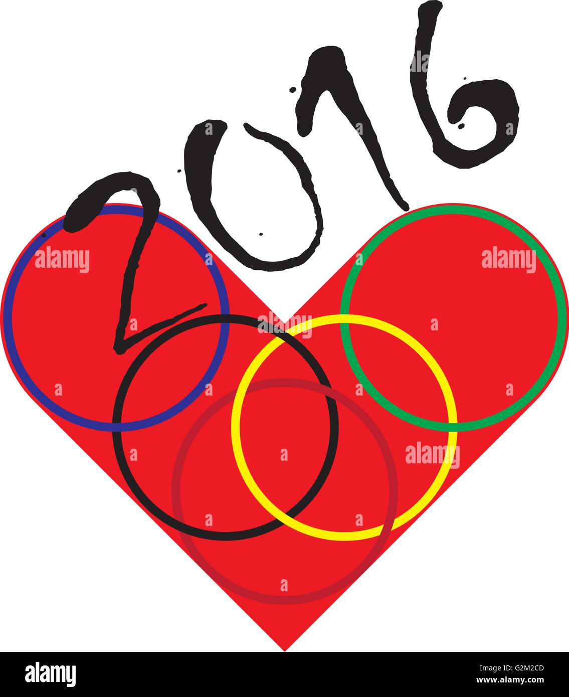 Ring symbol olympic games Stock Vector Images - Alamy