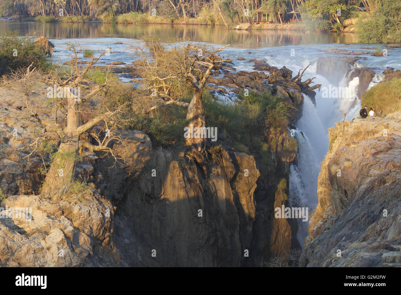 Epupa falls in namib Stock Photo - Alamy