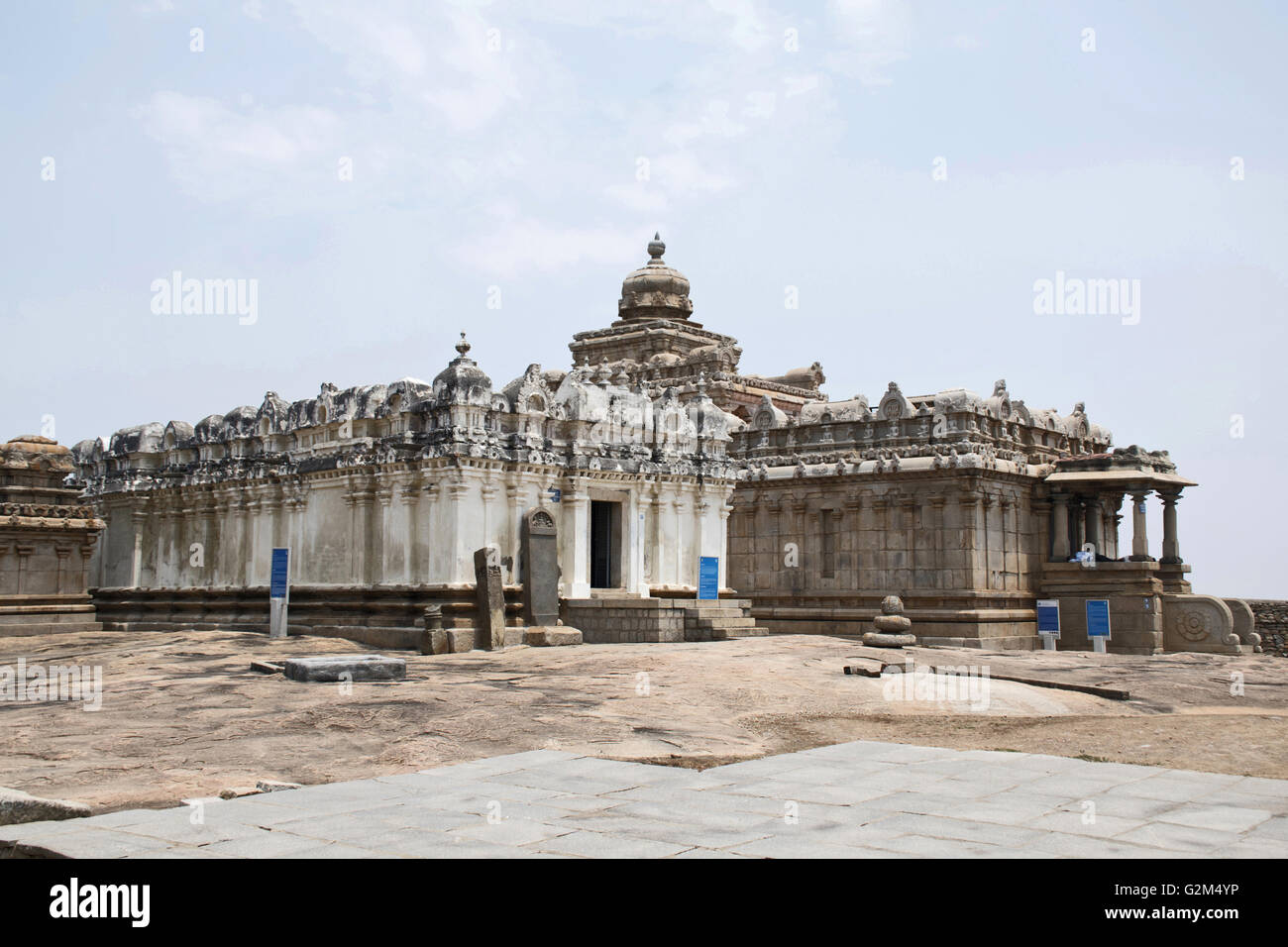 View of Shasana Basadi in the front and Chavundaraya Basadi on the rear ...