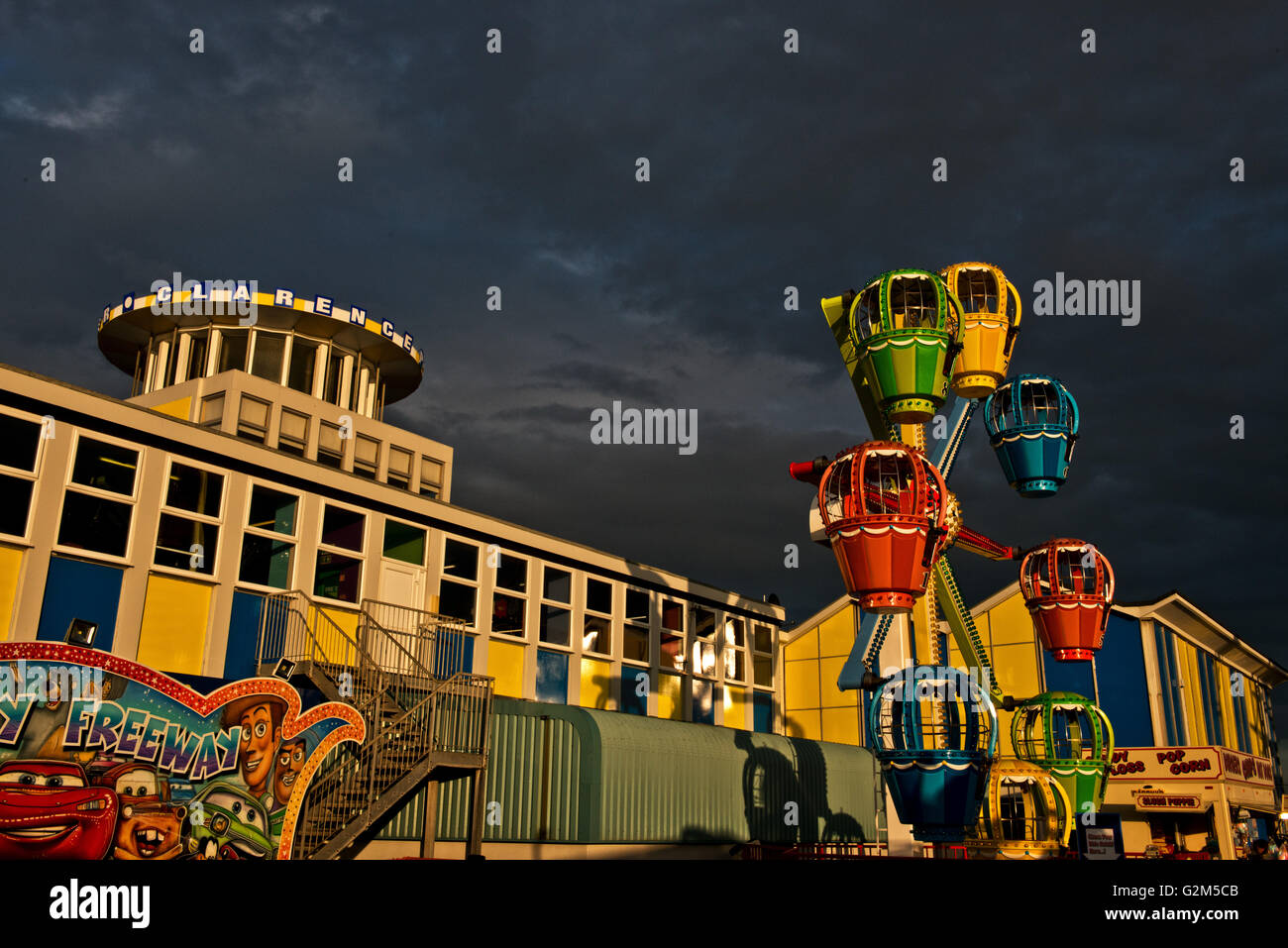 Clarence pier hi-res stock photography and images - Alamy