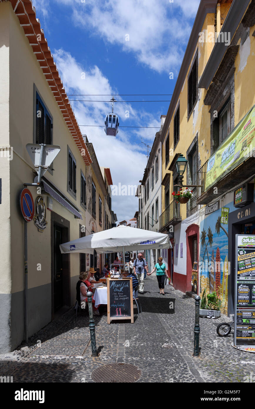 Funchal Old Town Stock Photo - Alamy