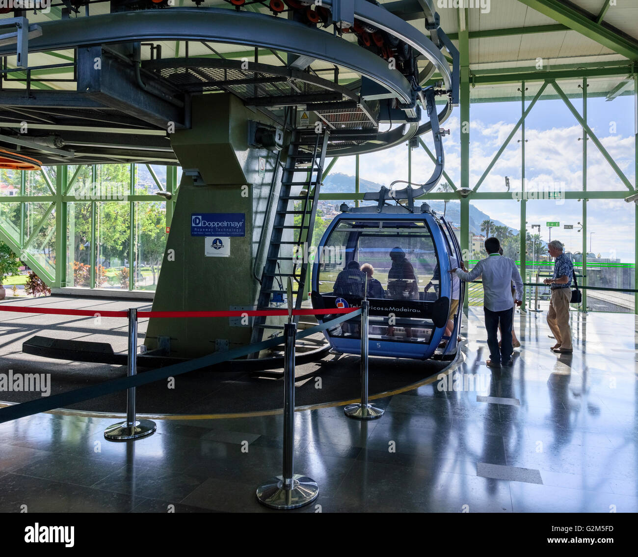 Teleferico de Funchal Madeira Stock Photo - Alamy