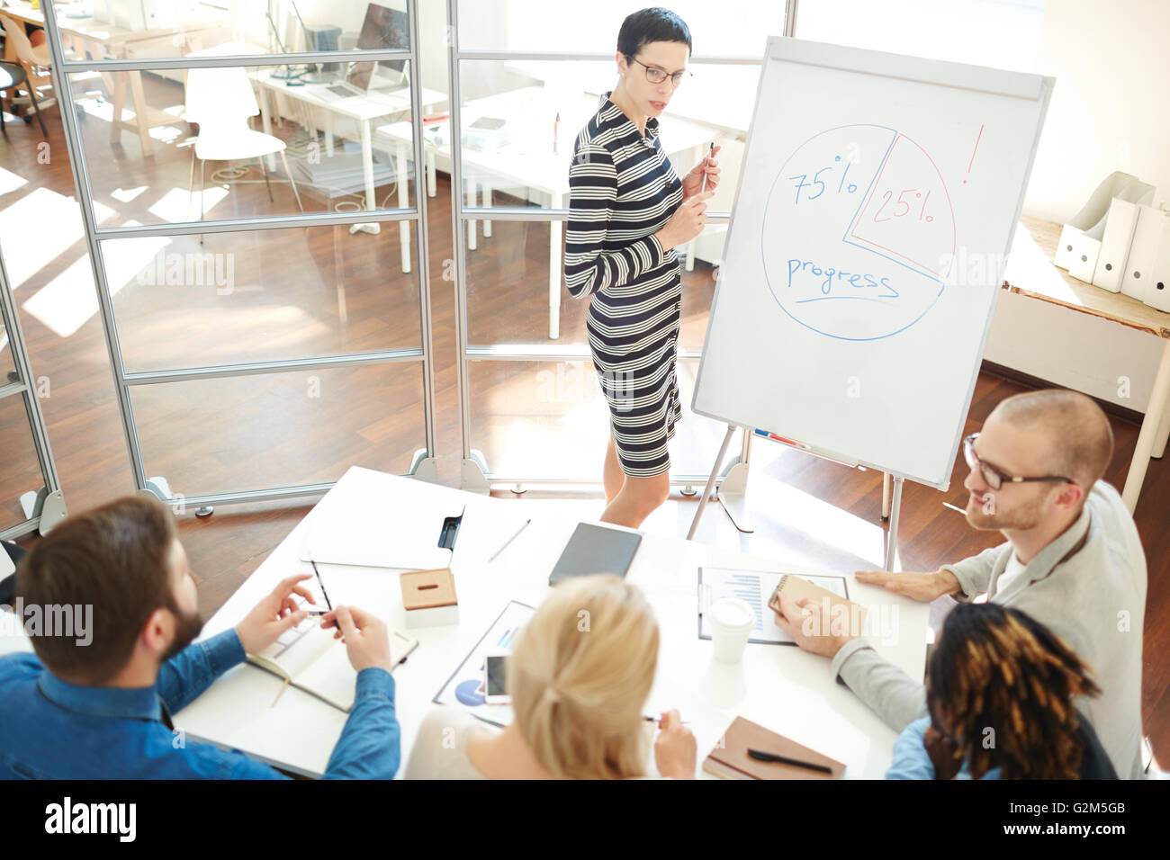 Teacher whiteboard diagram hi-res stock photography and images - Alamy