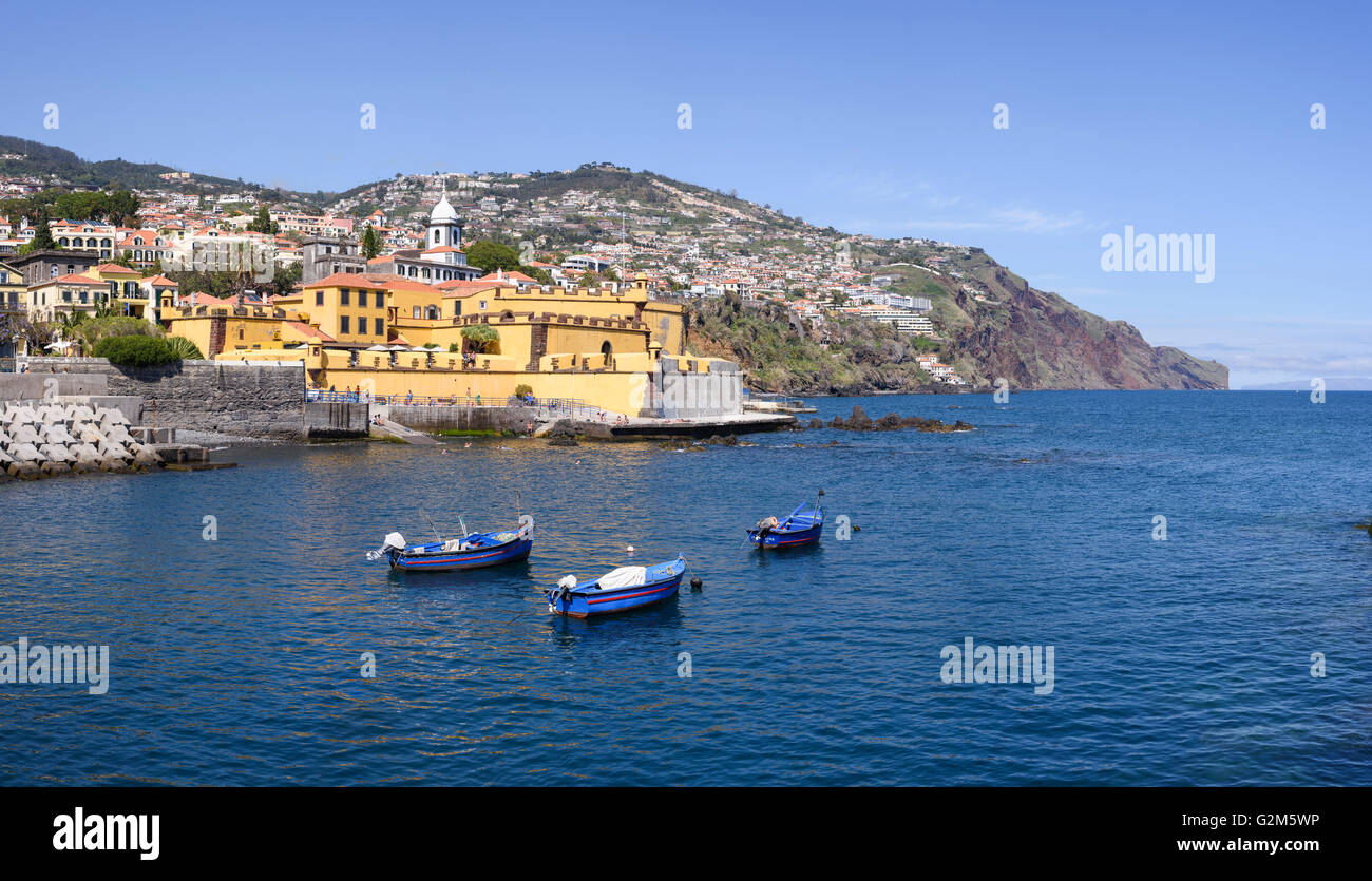 Santiago Fortress (Fortaleza de Sao Tiago), Saint James Fort, Funchal ...