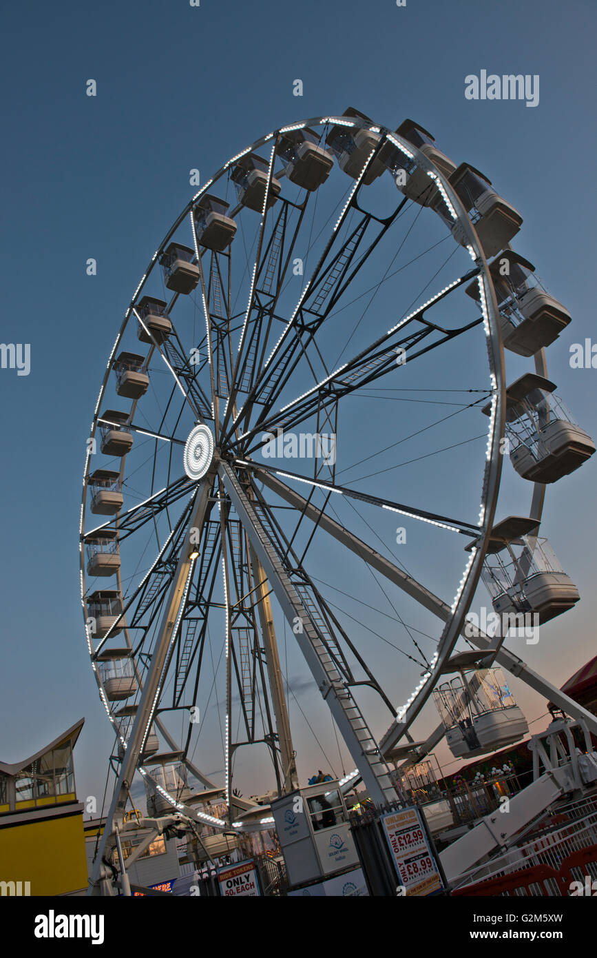 The latest attraction at Clarence Pier (Southsea Funfair) is a 110ft ...