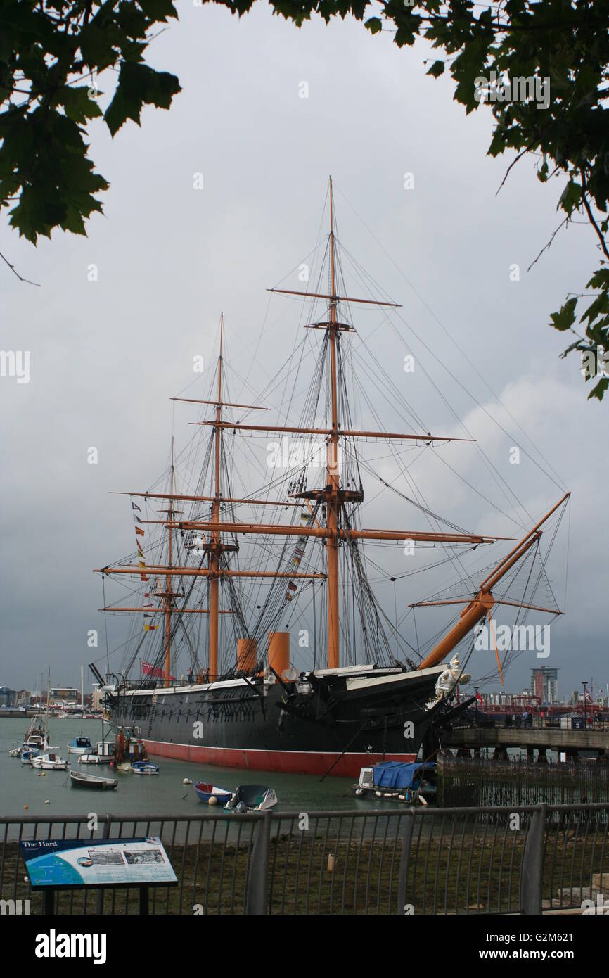 Hms Warrior Ironclad Warship Stock Photos & Hms Warrior Ironclad ...