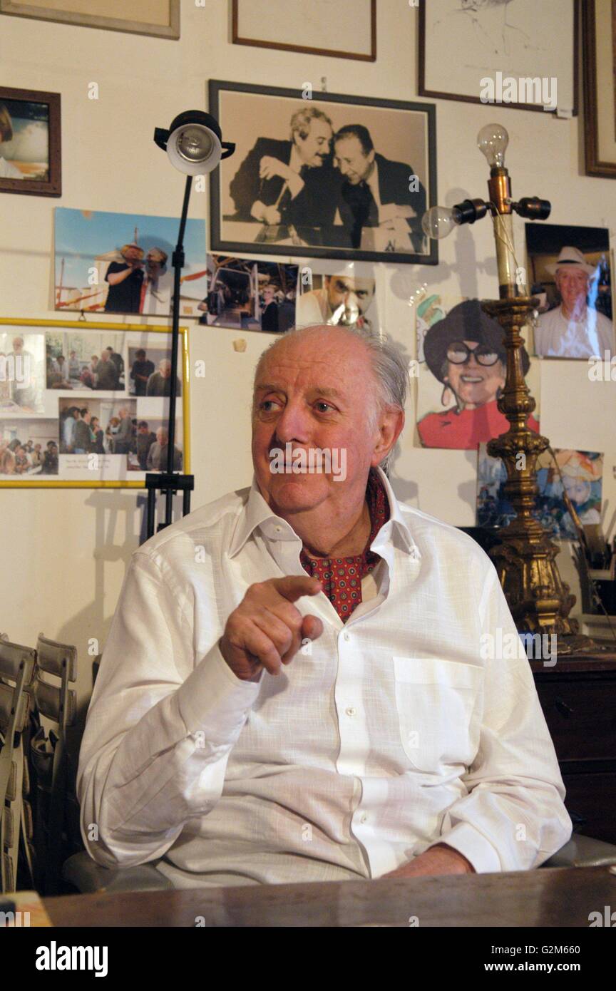 Dario Fo, Italian playwright, actor and author, prize Nobel for the ...