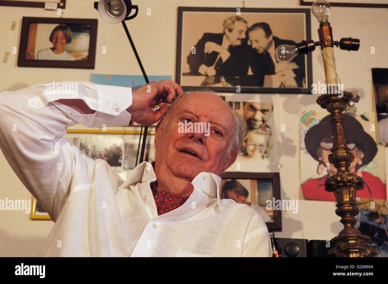Dario Fo, Italian playwright, actor and author, prize Nobel for the ...