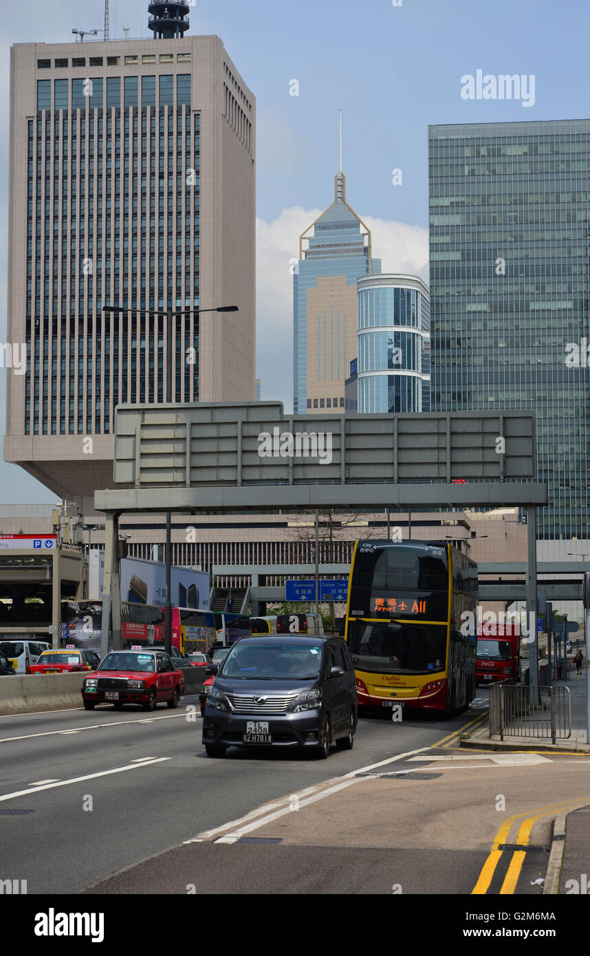Connaught road central, hong kong hi-res stock photography and images ...