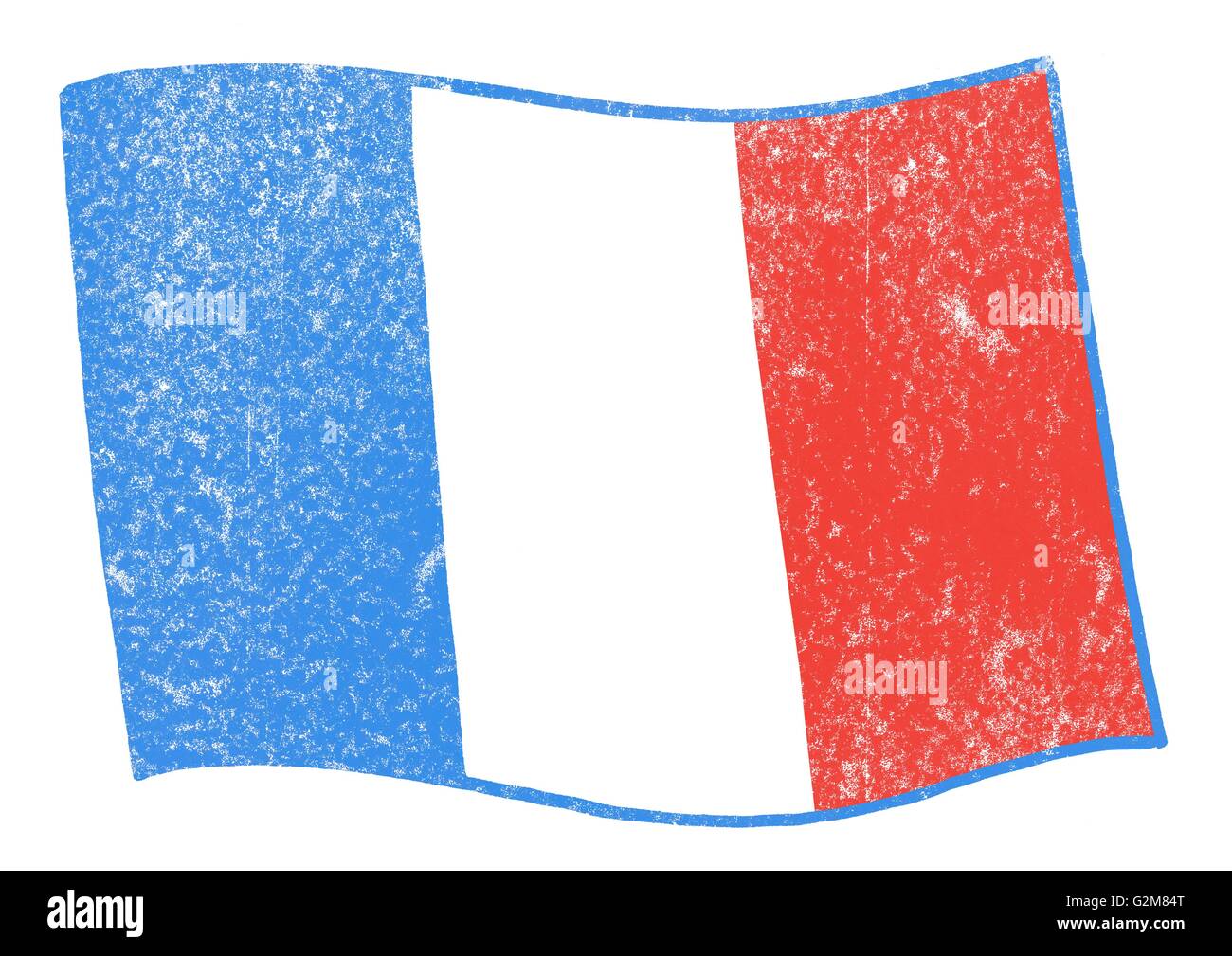 White french flag hi-res stock photography and images - Alamy