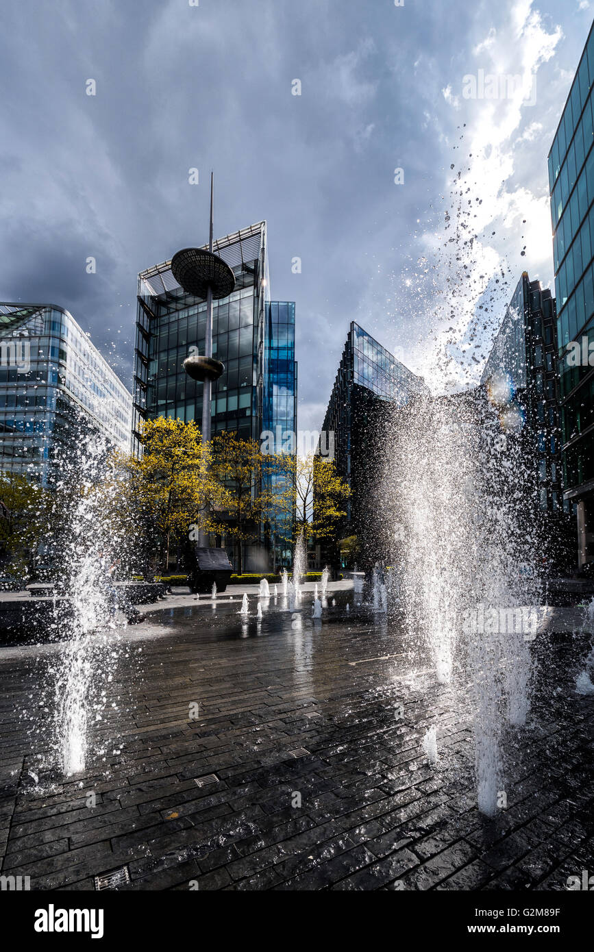 Contemporary building in London modern architecture Stock Photo - Alamy
