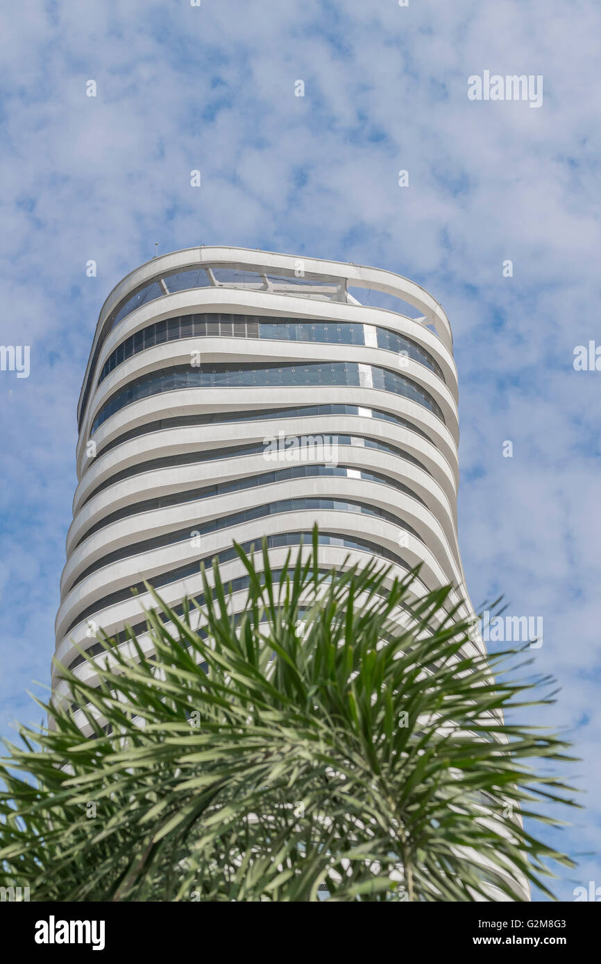 GUAYAQUIL, ECUADOR, OCTOBER - 2015 - Low angle shot of the Point, the ...