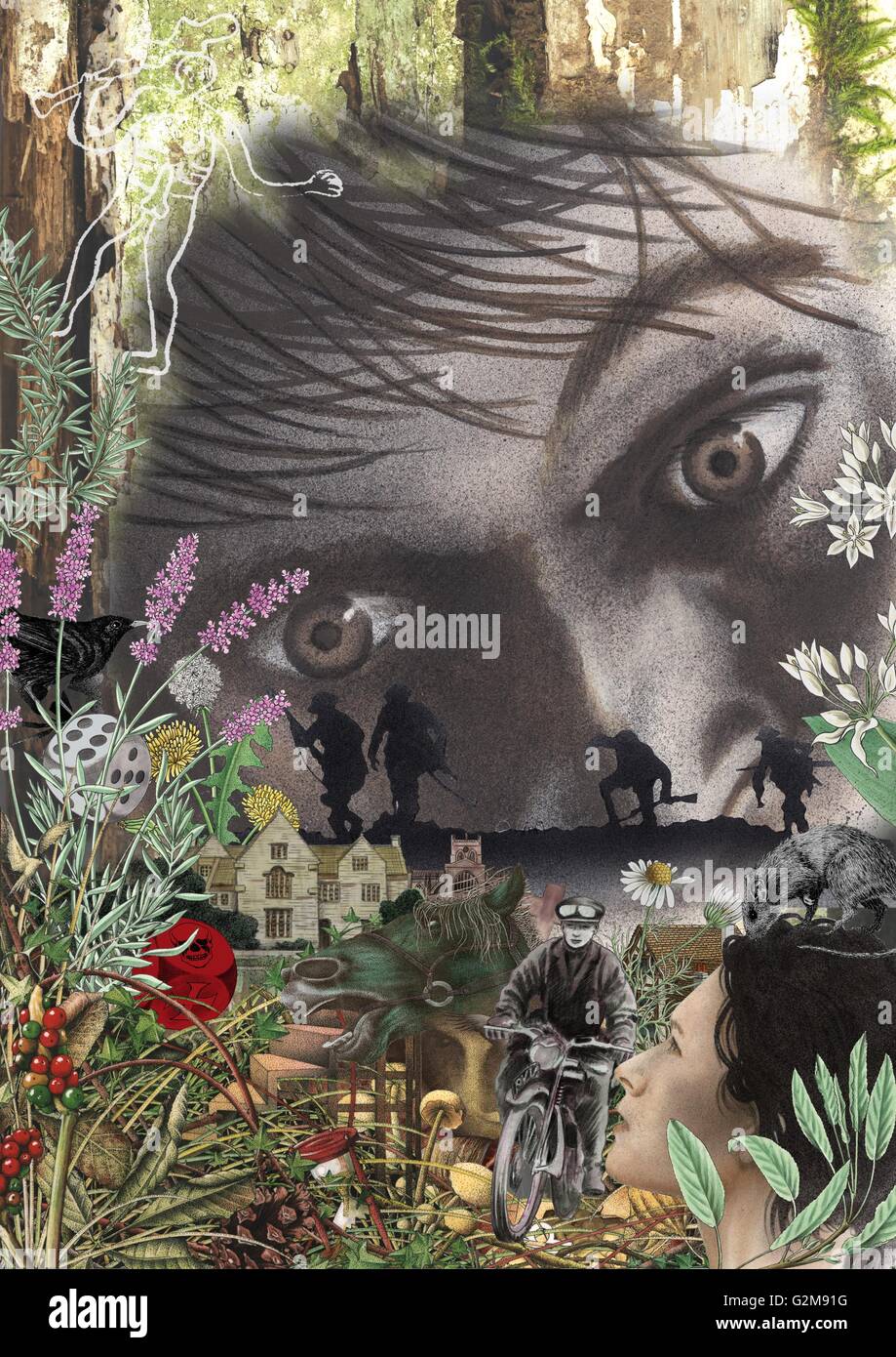 Multiple faces expressions hi-res stock photography and images - Alamy