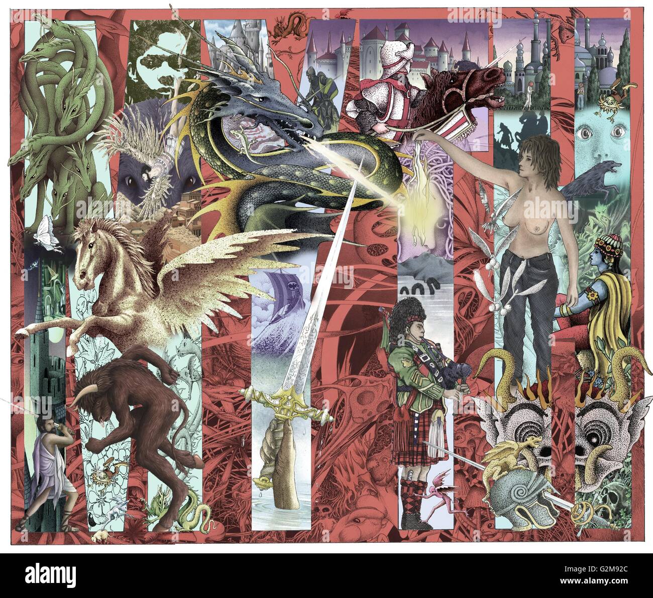 Collage artists hi-res stock photography and images - Alamy