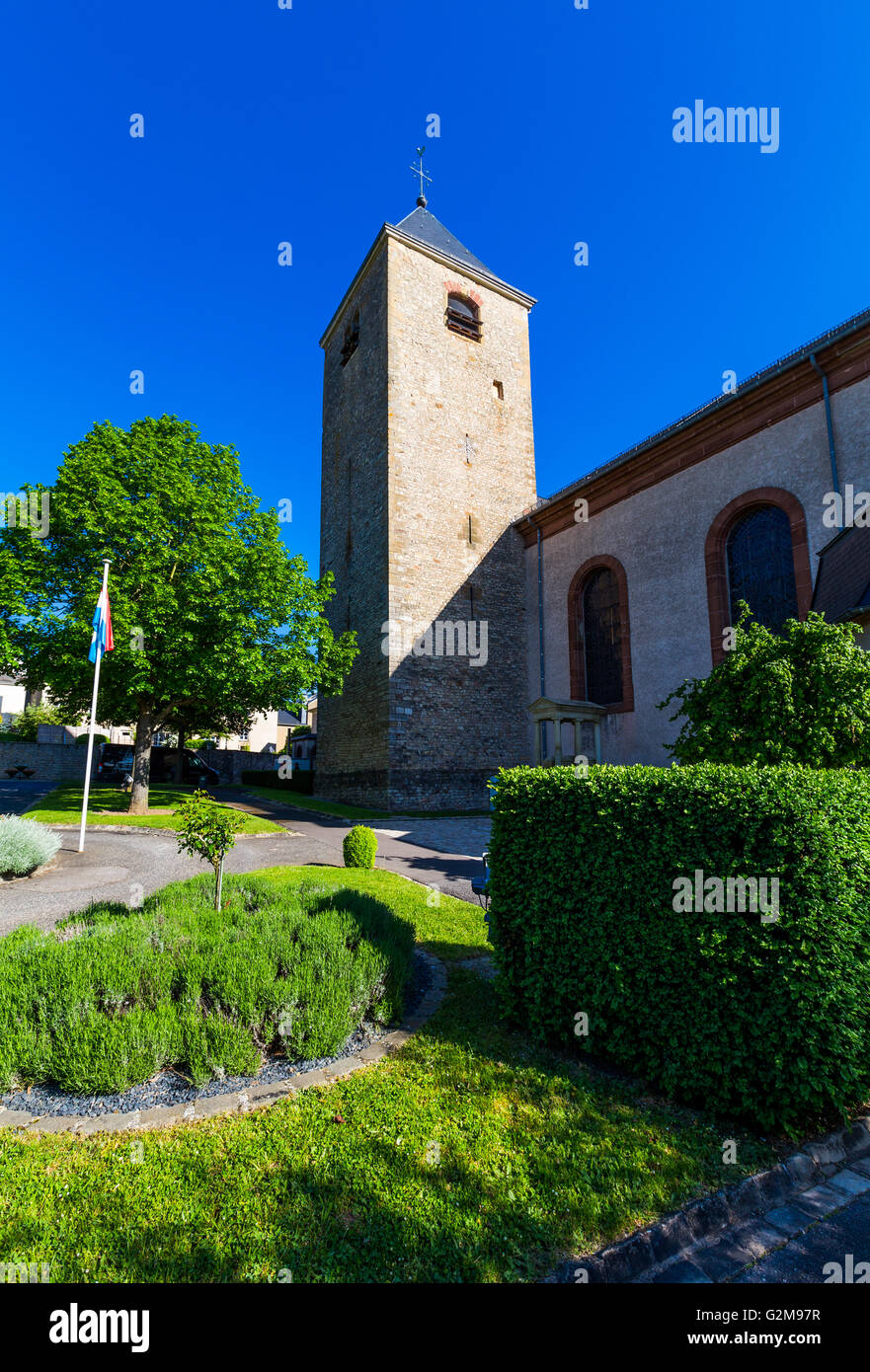 Church in Remich Stock Photo - Alamy