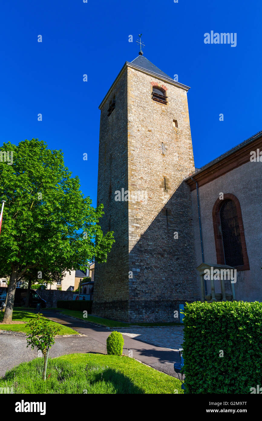Church in Remich Stock Photo - Alamy