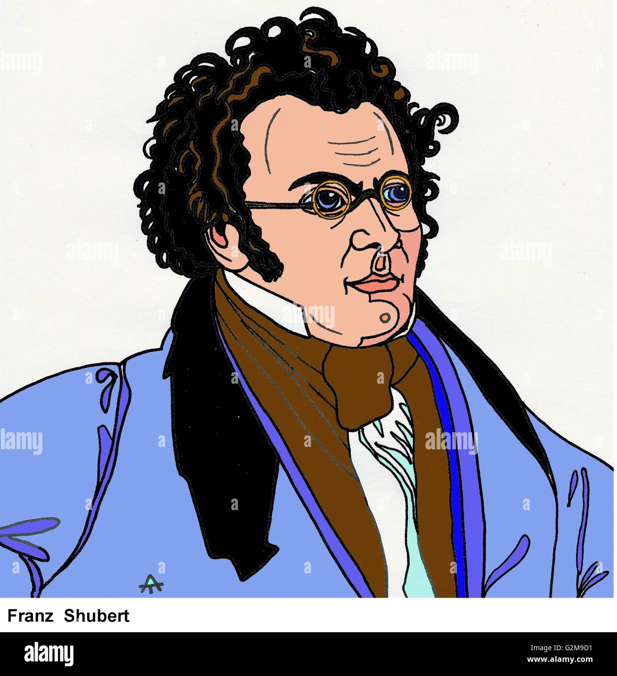Franz schubert portrait hi-res stock photography and images - Alamy