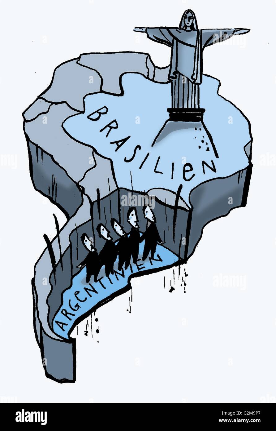 Brazil political map hi-res stock photography and images - Alamy