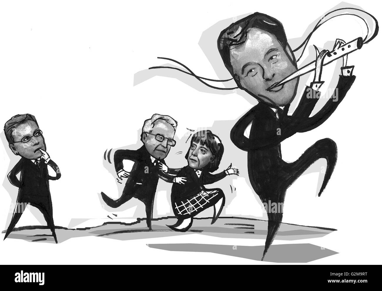 Dancing lady artists hi-res stock photography and images - Alamy