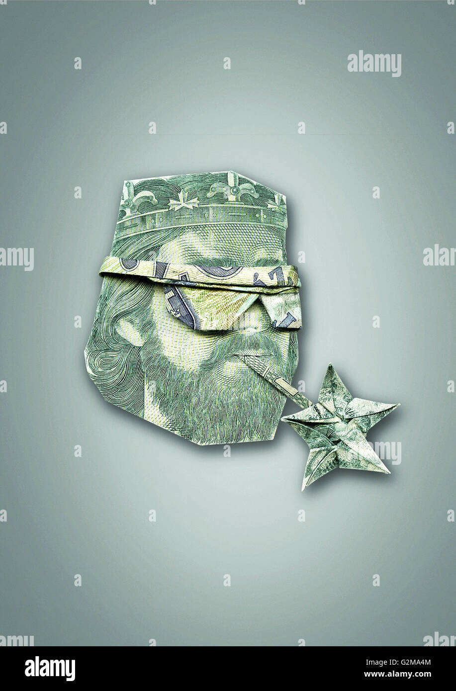 Money people origami hi-res stock photography and images - Alamy