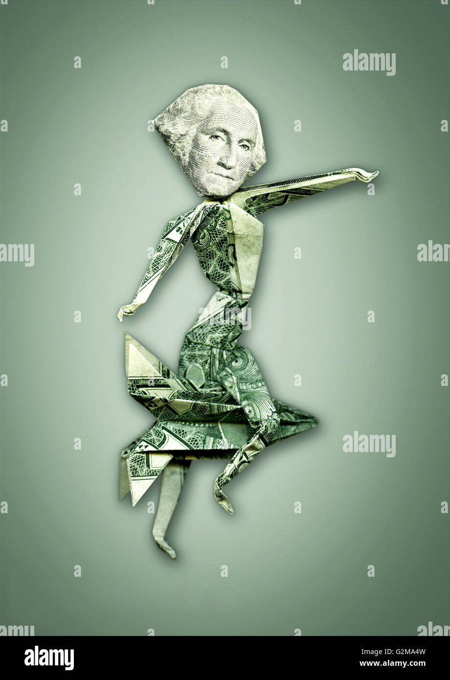 George washington notes hi-res stock photography and images - Alamy