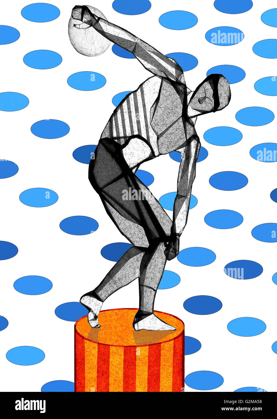 Discobolus hi-res stock photography and images - Alamy
