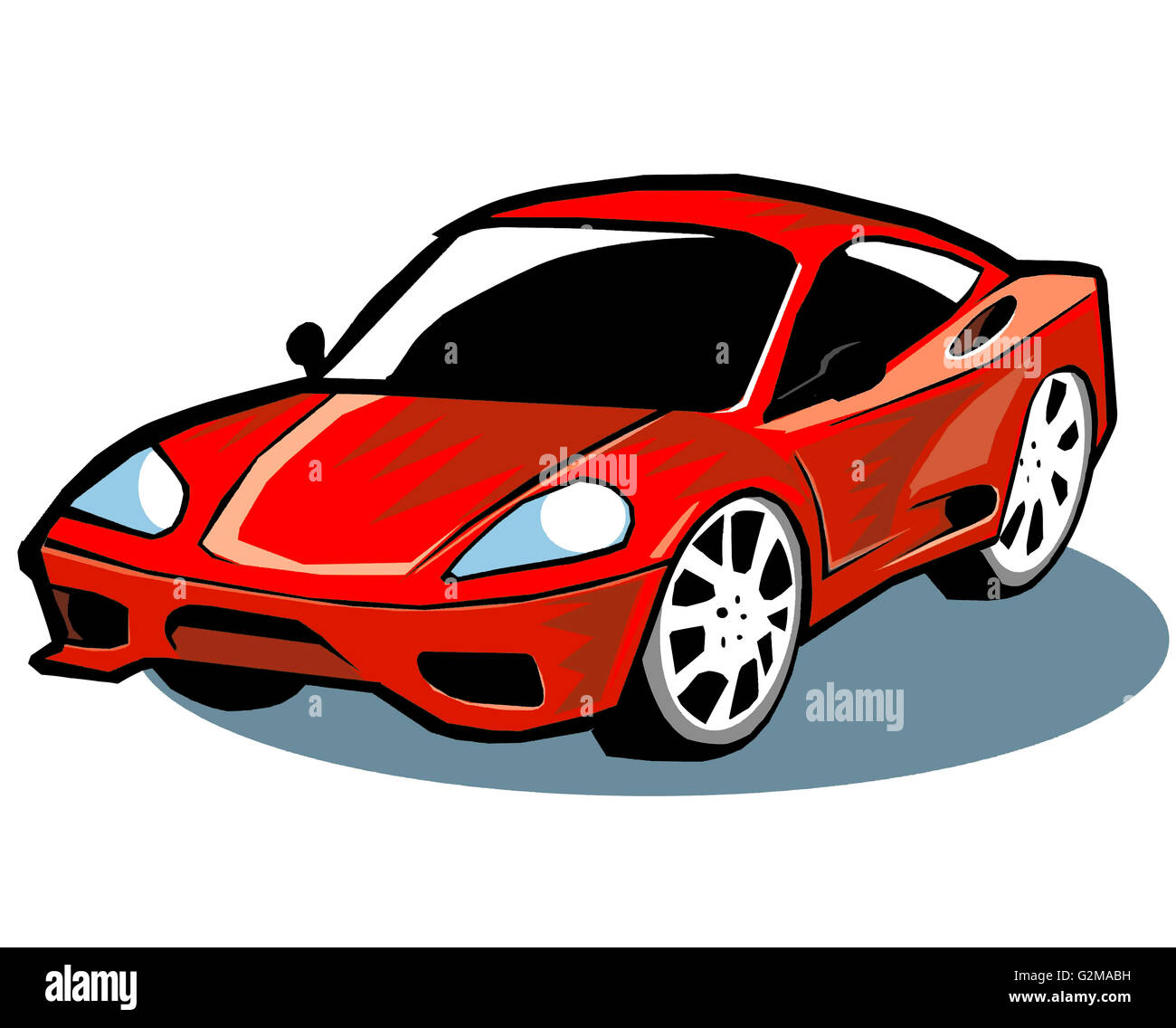 Stock car Cut Out Stock Images & Pictures - Alamy